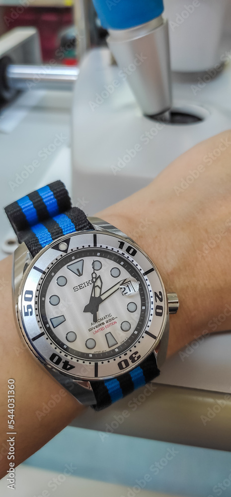 Seiko Prospex, known as Sumo model, with white dial limited edition ...