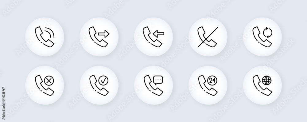 Scrolling set icon. Click, slide, zoom, zoom out, sensor, touchpad, tap, press, keyboard ...
