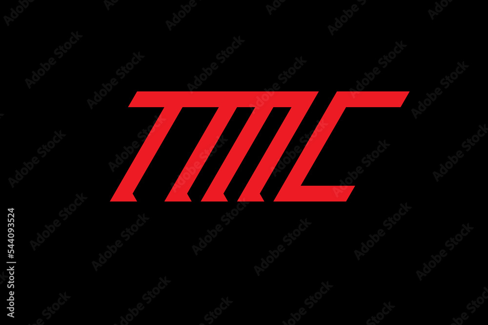 TMC LETTER and ALPHABET LOGO DESIGN Stock Vector | Adobe Stock