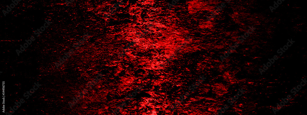Halloween theme. red background. wall with blood splatter and grunge ...