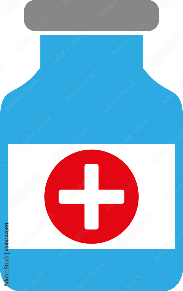 Drug container icon, Medical symbol, transparent backgrounds Stock ...