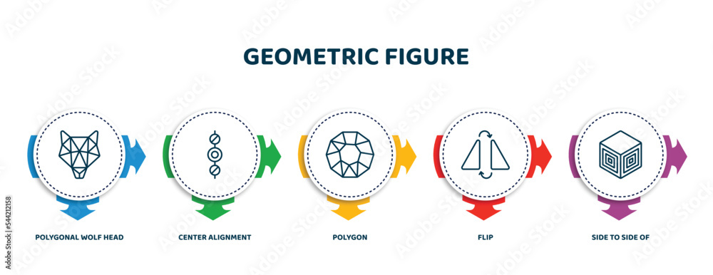 editable thin line icons with infographic template. infographic for ...