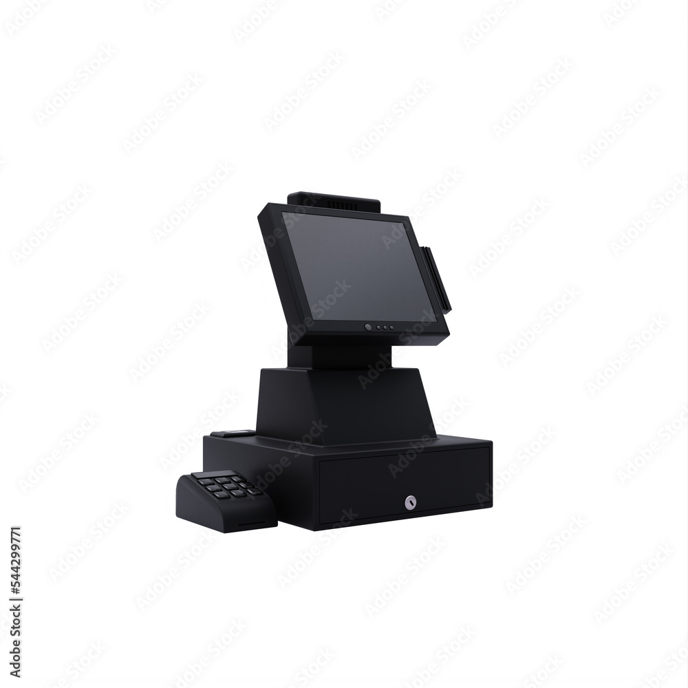 Shop cashier machine Stock Photo | Adobe Stock