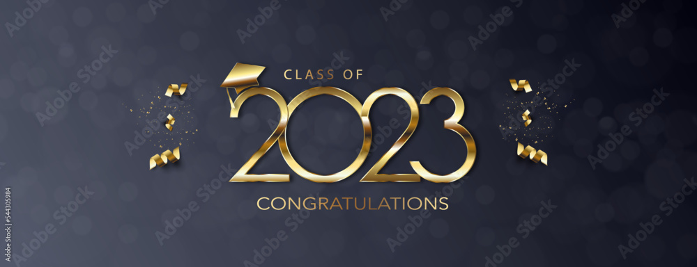 Class of 2023 Stock Vector | Adobe Stock