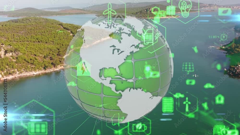 Environmental technology concept. Sustainable development goals. SDGs ...