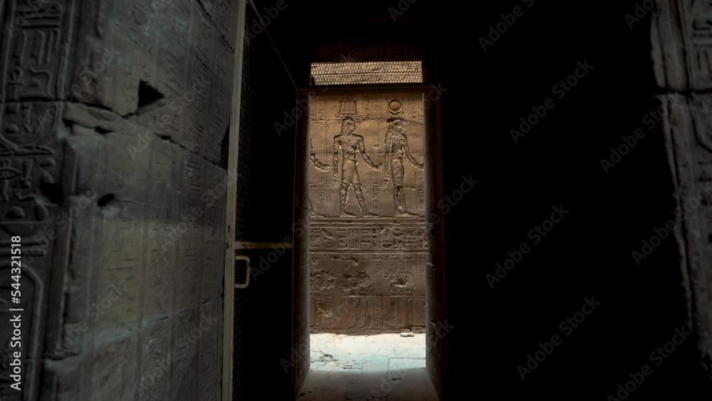 hieroglyphs carved in stone wall temple inside the ancient civilisation ...