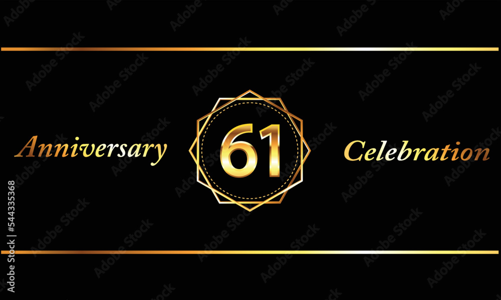 61 anniversary celebration. luxury 61st anniversary celebration. 61 ...