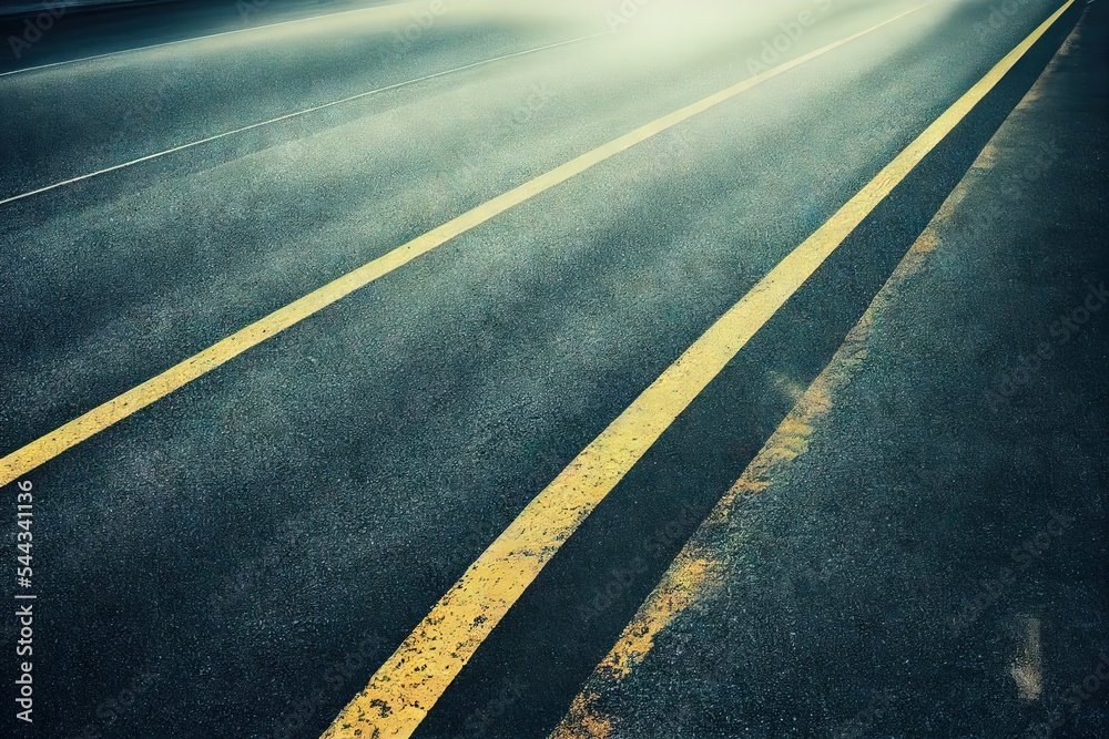 Speed highway with dividing lines wallpaper abstract background with ...