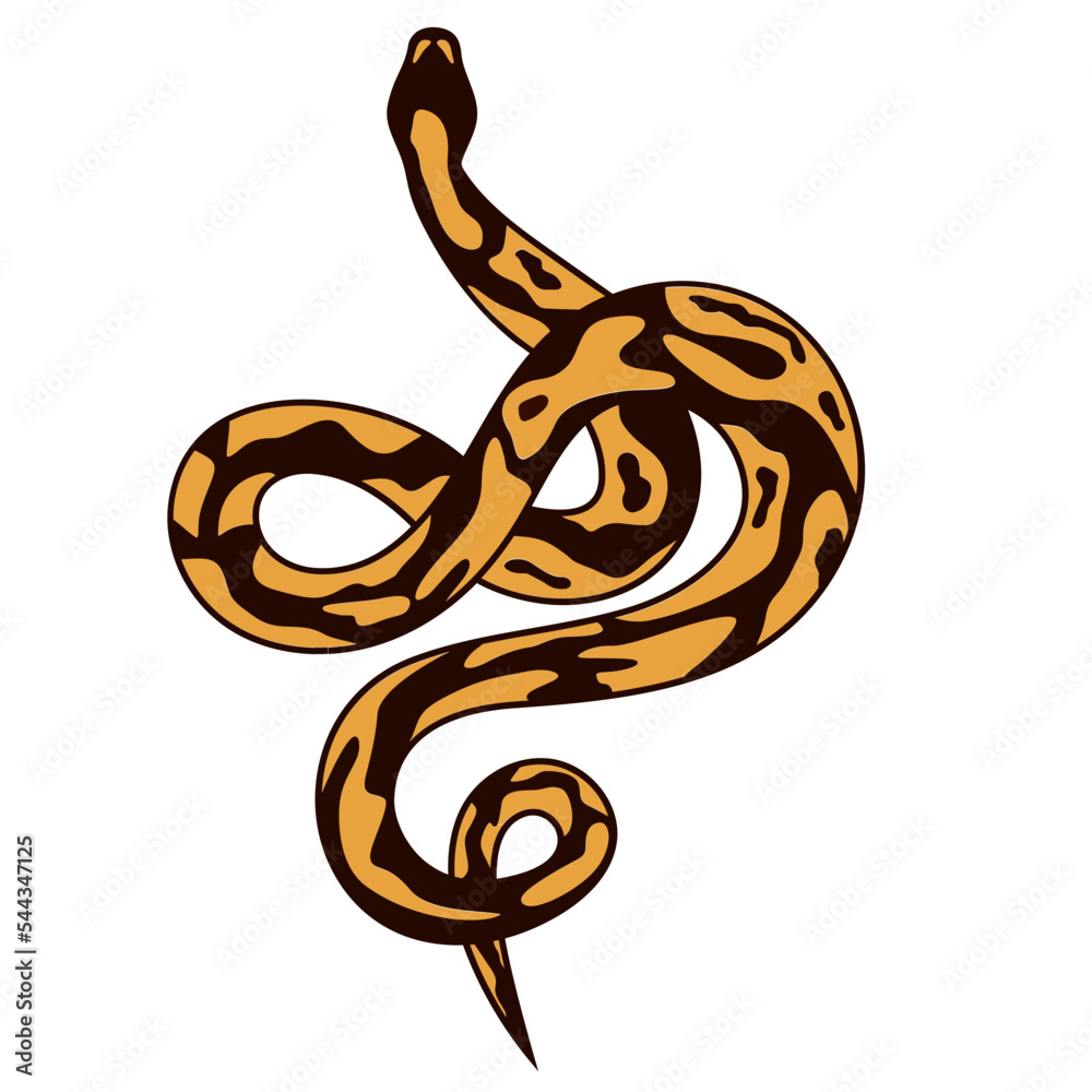 Ball python svg, Snake svg Stock Vector | Adobe Stock