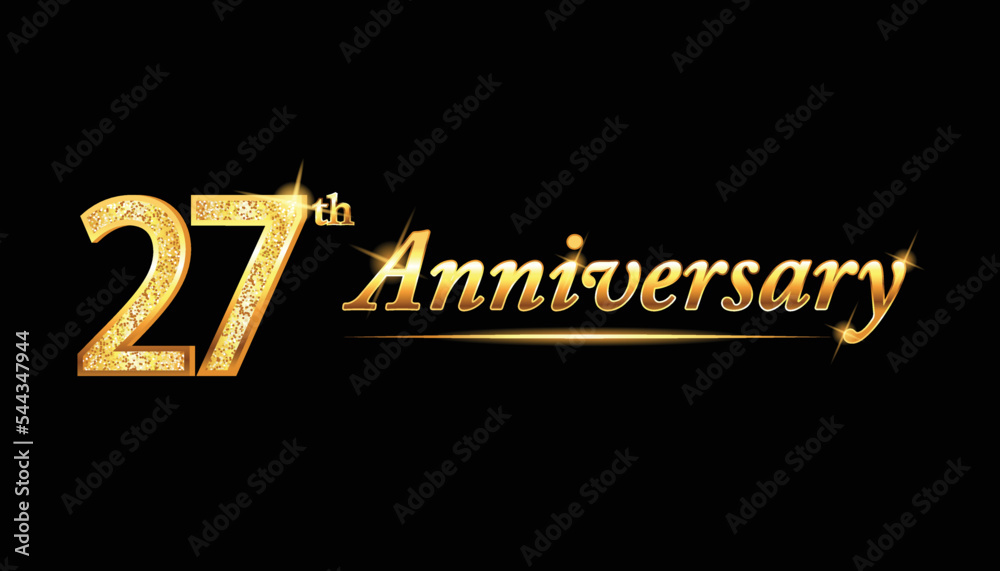 27 anniversary celebration. 27th anniversary celebration. 27 year ...
