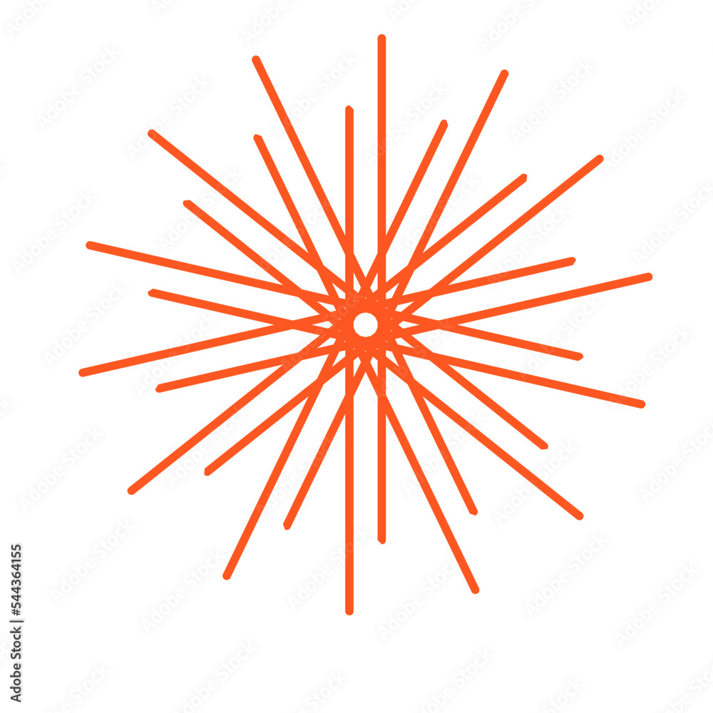 starburst geometric modern explosion vector illustration. red sunburst ...