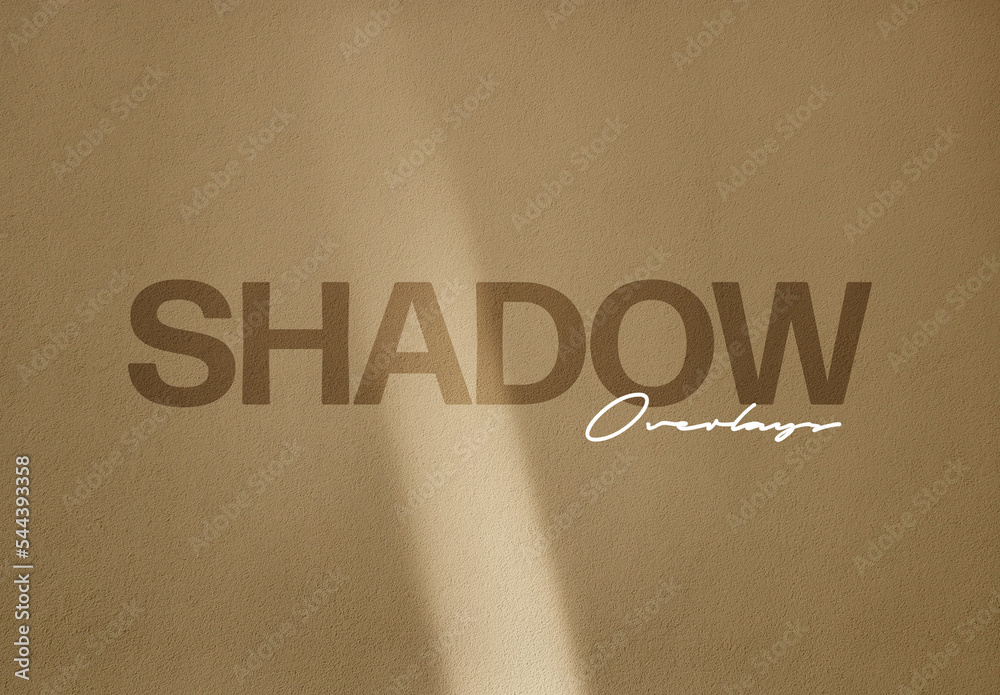 Sunlight Shadow Overlay Mockup Stock Template | Adobe Stock