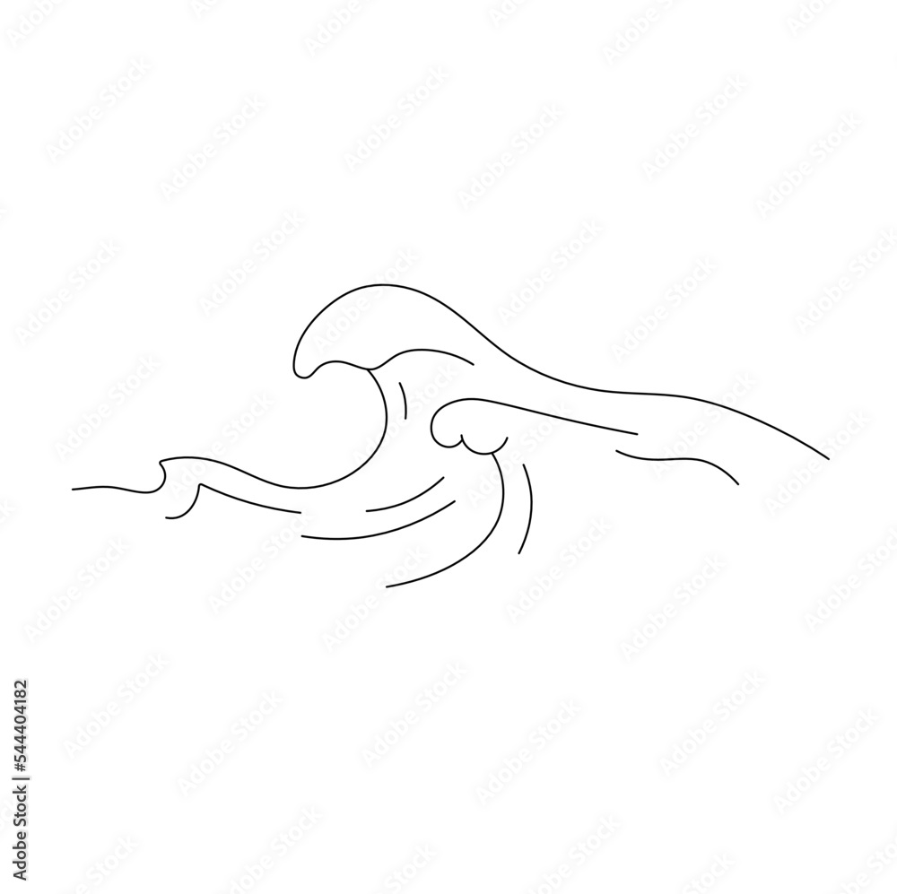 Tsunami Drawing Easy