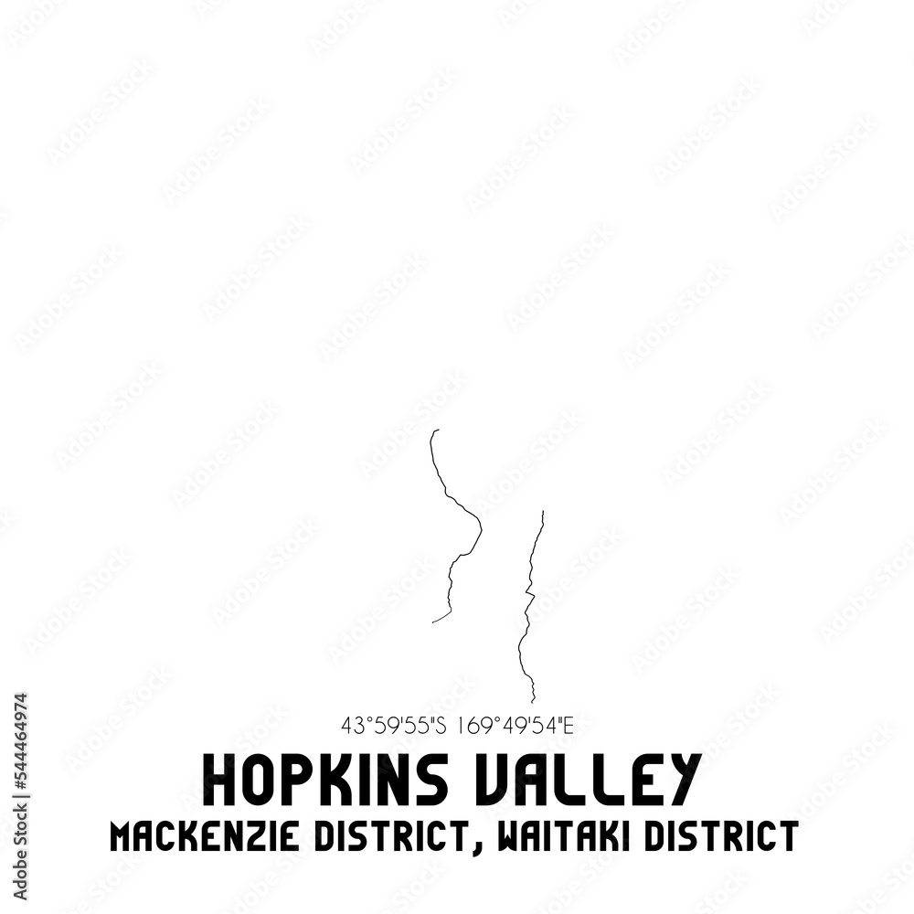 Hopkins Valley, Mackenzie District, Waitaki District, New Zealand ...