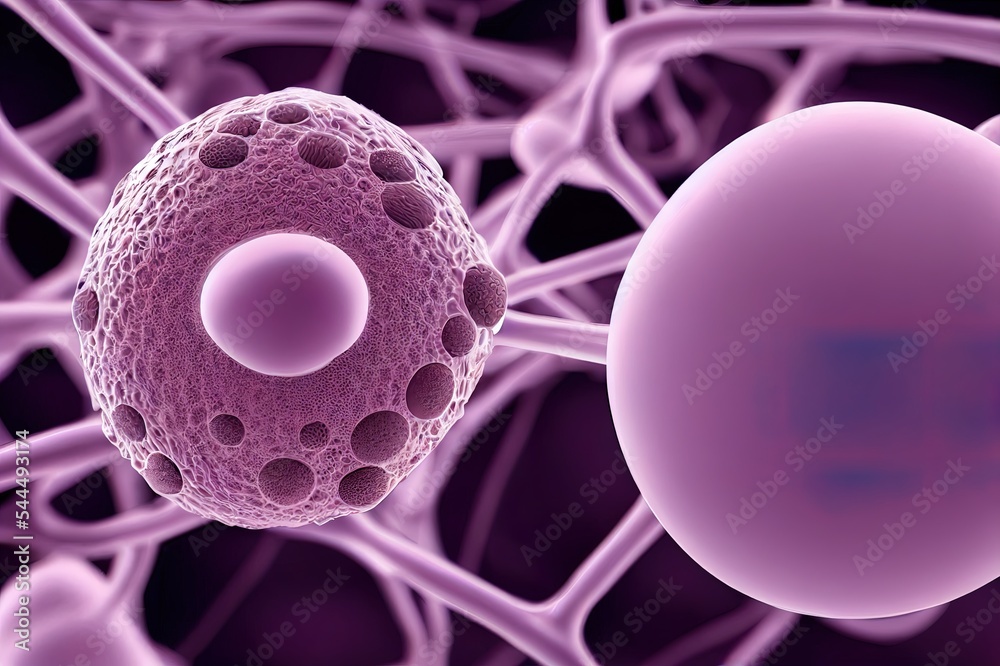 skin cell. serum molecules through the skin layer and reduce up saggy ...