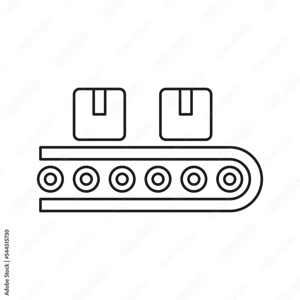 Conveyor Belt Icon