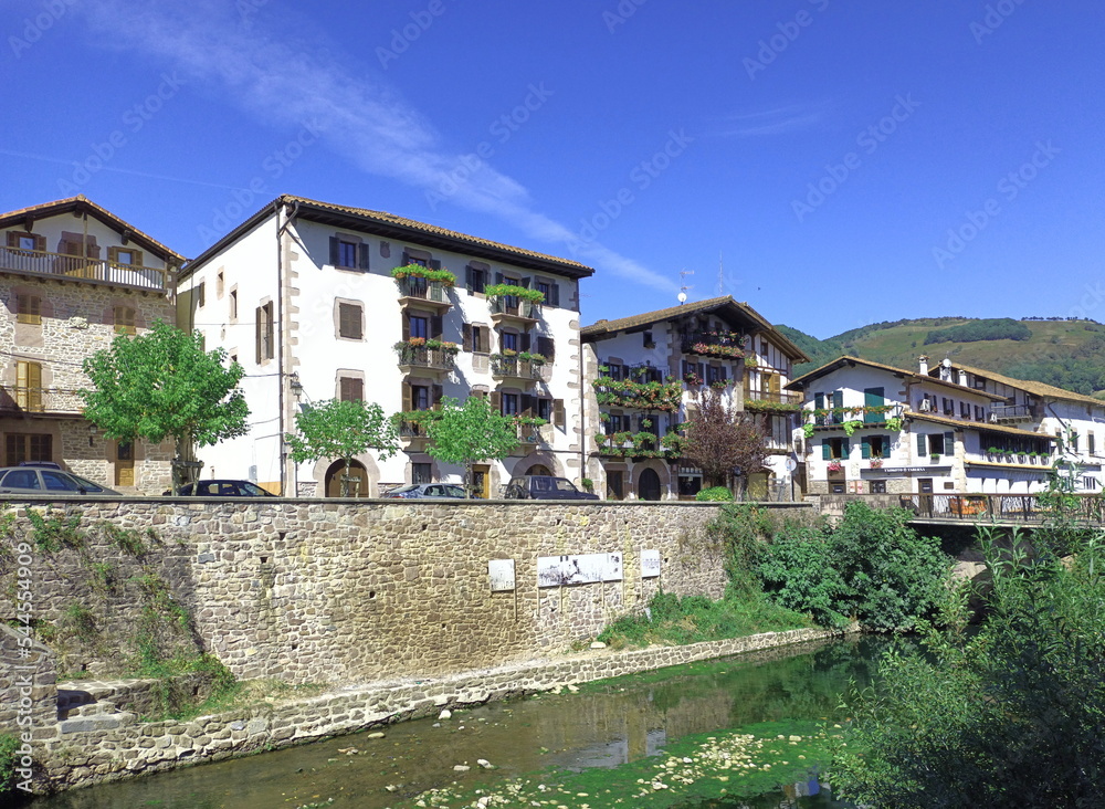 Promotional photo of Elizondo, Navarra, one of the most beautiful towns ...