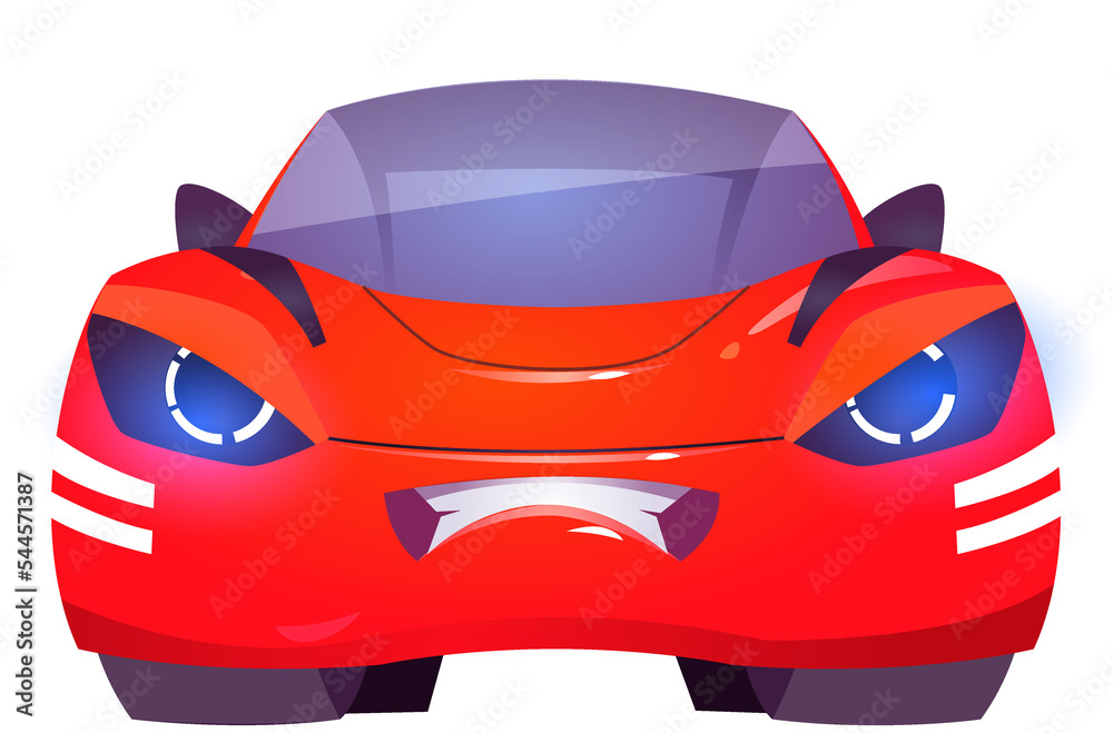 Car Character Stock Illustration | Adobe Stock