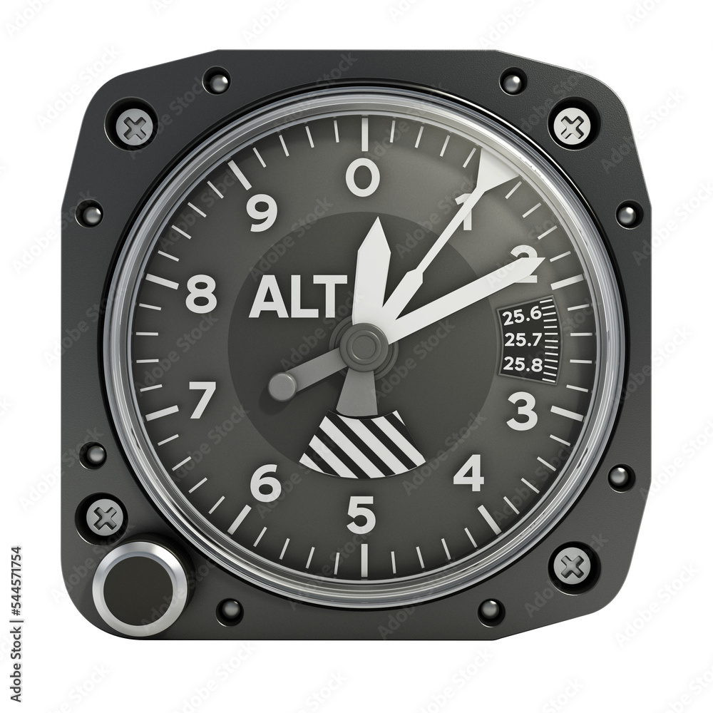 Altimeter on transparent background. Stock Illustration | Adobe Stock