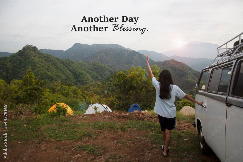 Life inspirational and motivational quote - Another day. Another ...
