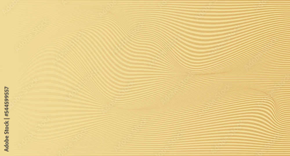 Abstract gold vector background with stripes. Abstract gold gradient ...