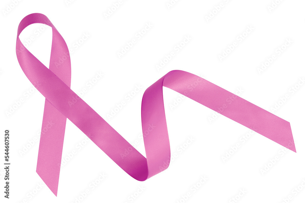 Breast Cancer Awareness Pink Ribbon with transparent background Stock ...