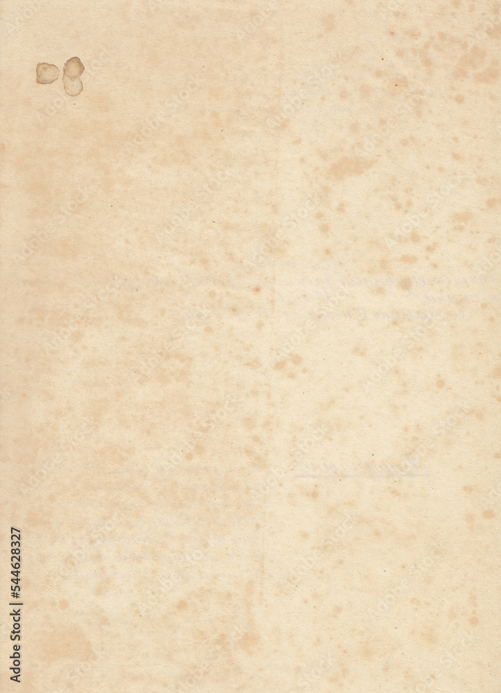 Texture old paper with traces of scuffs and stains Stock Photo | Adobe ...