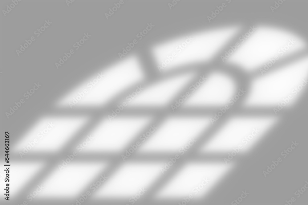 Realistic window shadow. Multiply Overlay effect. Long shadow light on ...