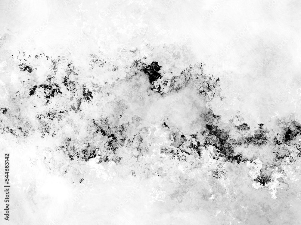 Grunge hatching black spots and drips on grey messy background ...