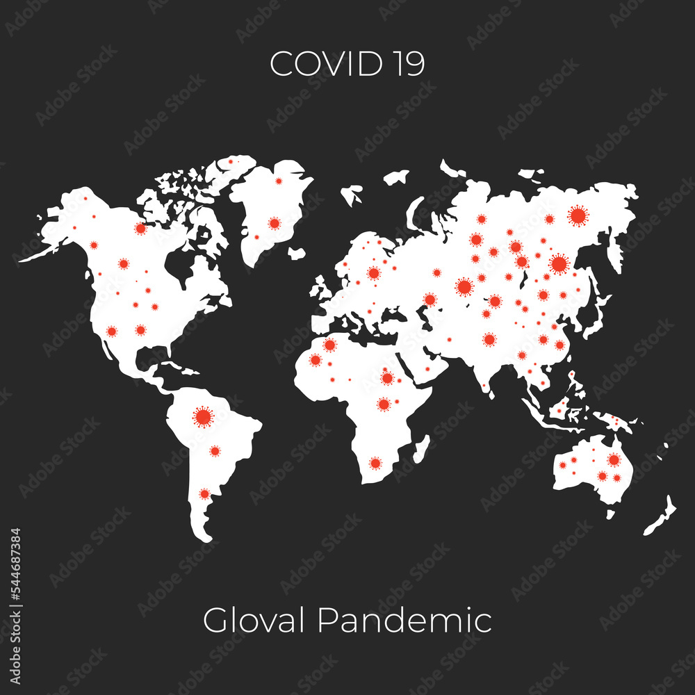 Pandemic novel coronavirus human global health warning. 2019 nCov ...