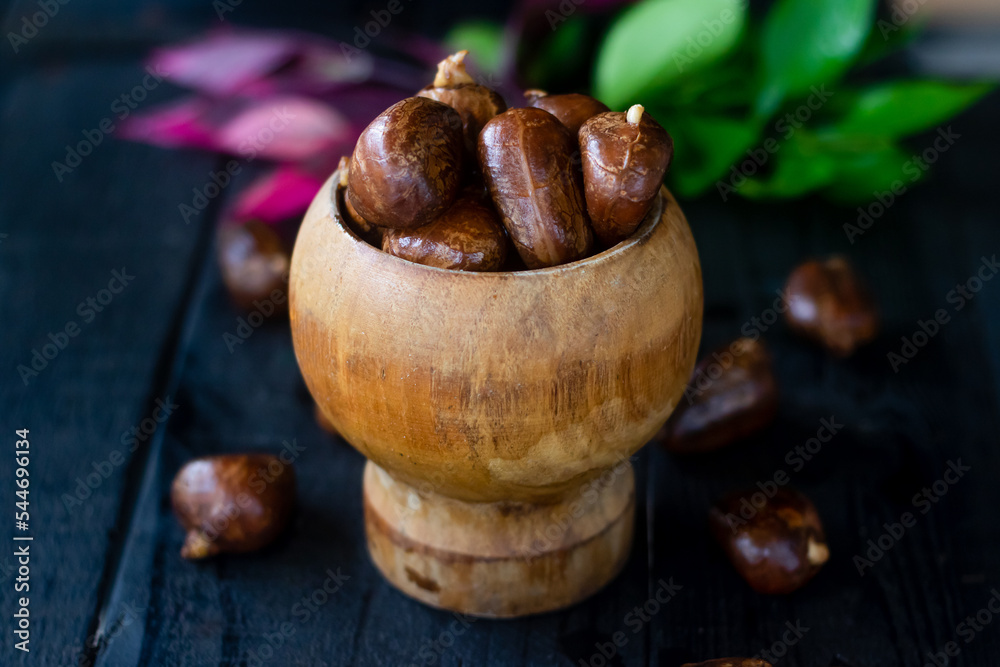 Artocarpus altilis, exotic fruit rich in carbohydrates and fiber ...
