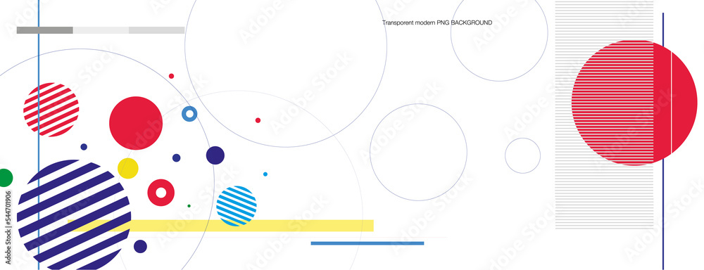 Transparent PNG template of abstract geometric shapes for website ...