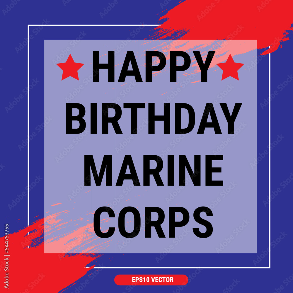 The U.S. Marine Corps Birthday is commemorated annually on November 10 ...