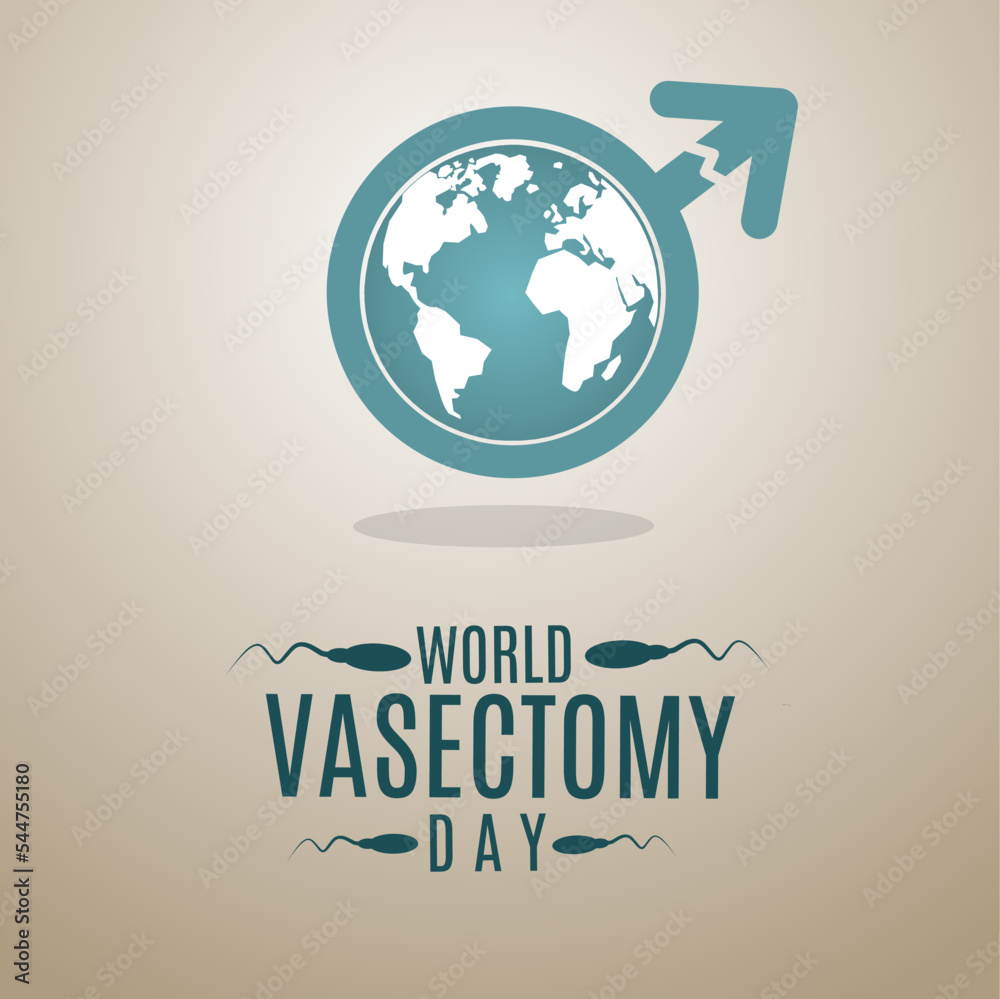 World Vasectomy day vector illustration, holiday concept, suitable for ...