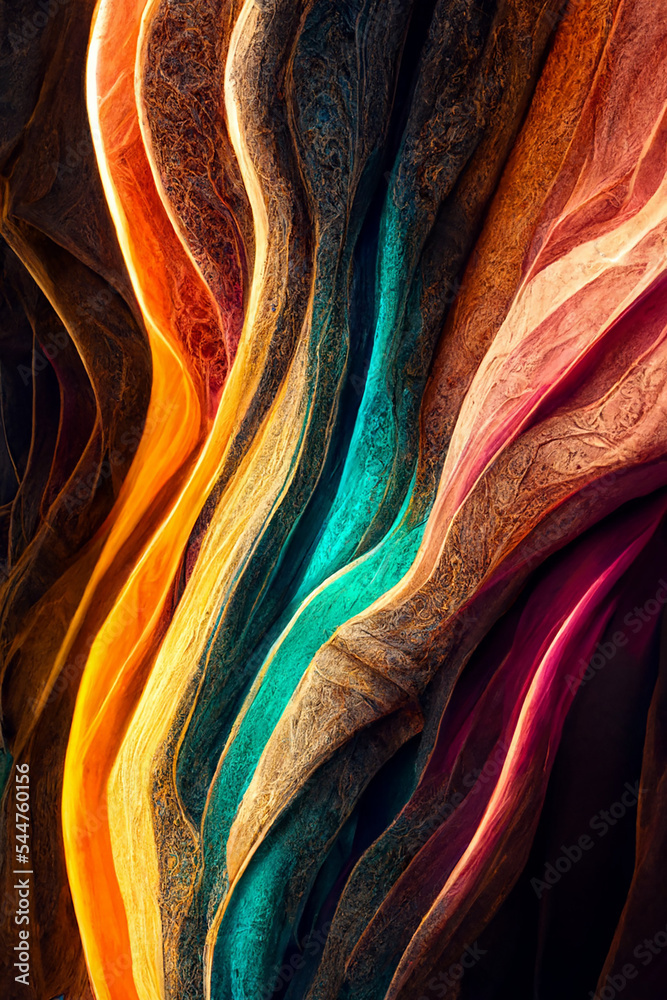 Wallpaper background design. Colorful rainbow abstract effect design ...