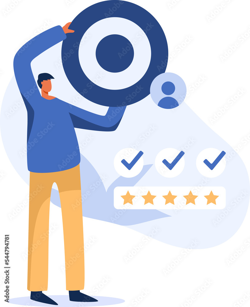 Business target group. Growing customer base with successful marketing ...