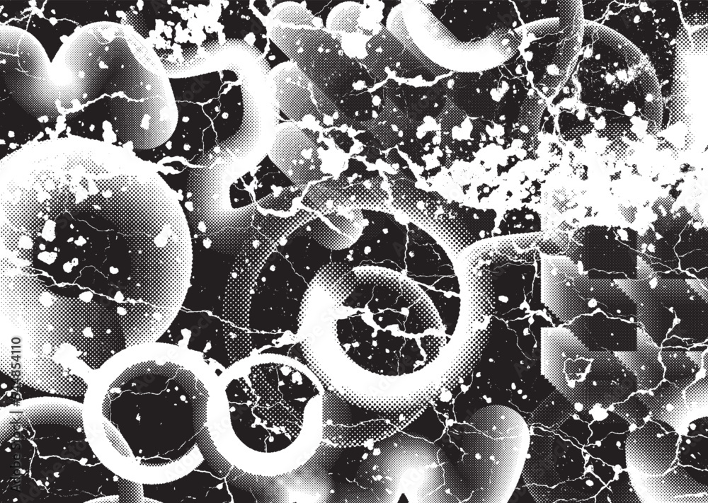 Screen Print Grunge Texture