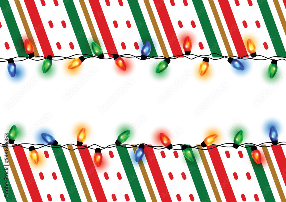 Christmas Lights Frames And Borders