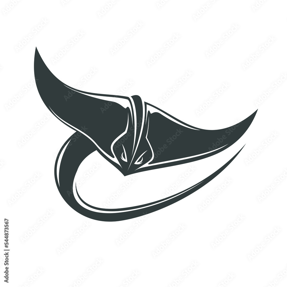 Stingray Png Format With Transparent Background Stock Illustration ...