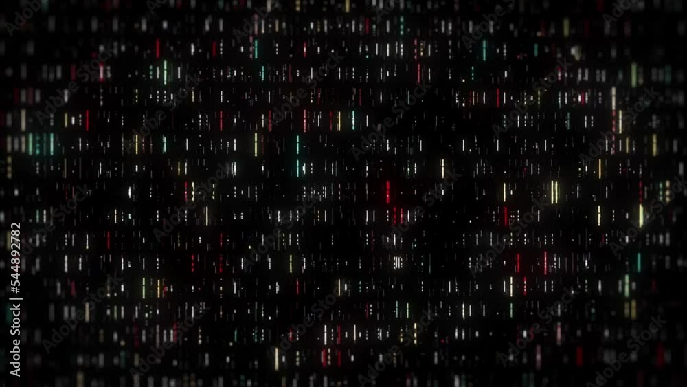 Big Data Digital Business Hitech Background/ 4k animation of an ...