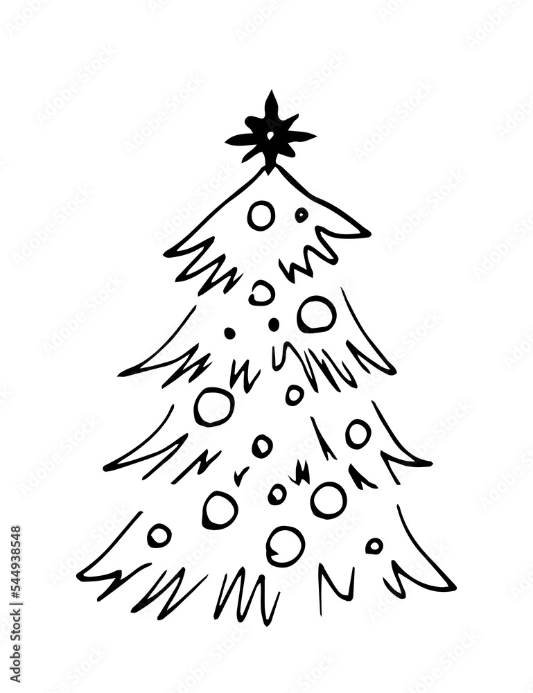 Simple Christmas Designs To Draw