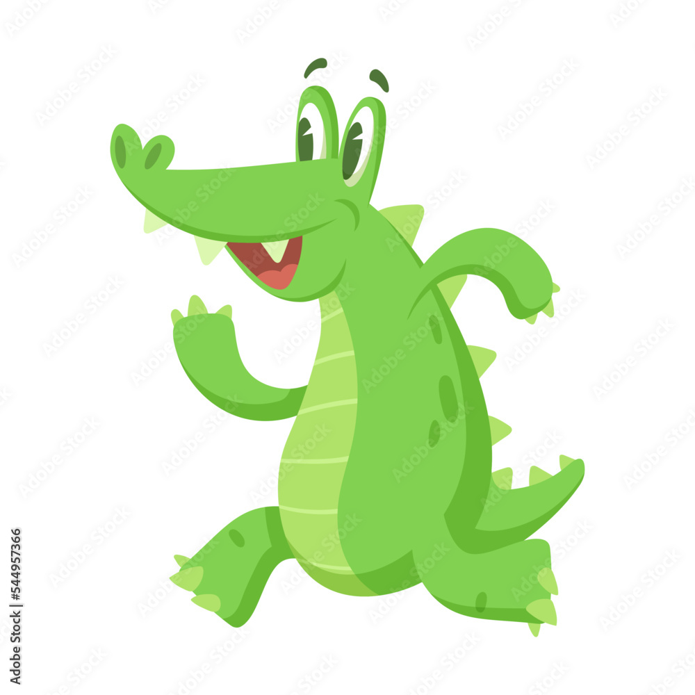 How To Draw A Cute Alligator