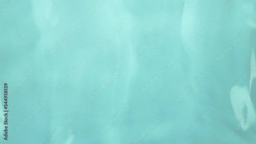 Water caustic texture top view in slow motion. Amazing 1 minute shot ...