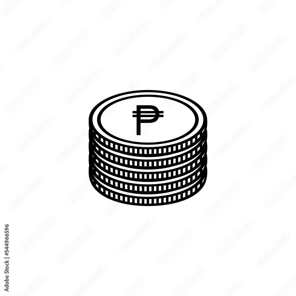 Philippine Currency Icon Symbol. Philippine Peso, PHP Sign. Vector ...