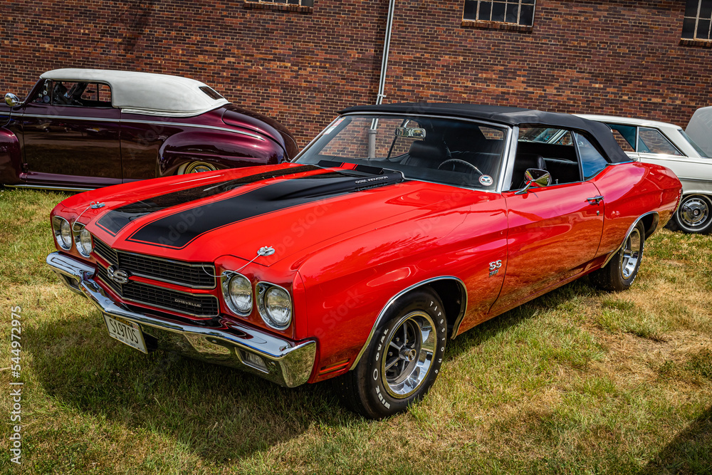 1970 Chevrolet Chevelle SS Convertible Stock Photo | Adobe Stock