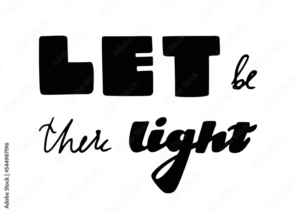 Calligraphic inscription for printing on t-shirts, sweatshirts, bags ...