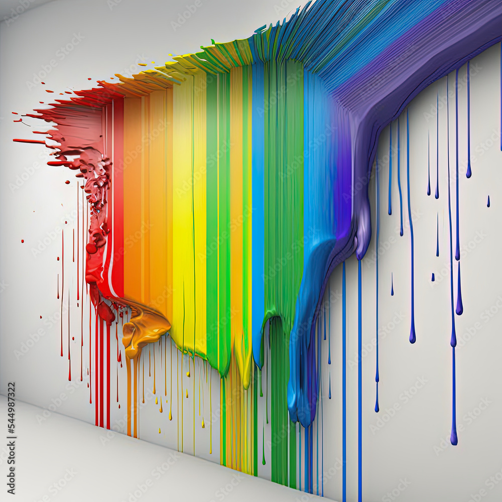Dripping Paint Art