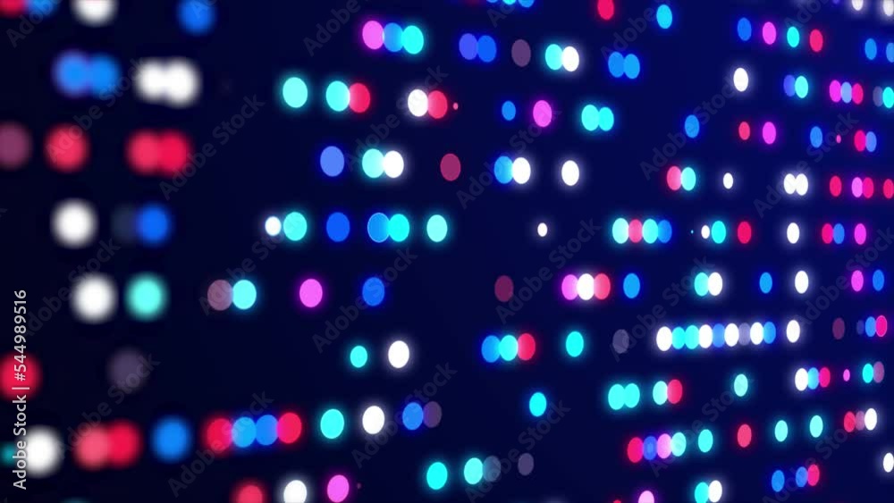 Glowing Dot Particle Futuristic Technology Background, Digital Dot ...