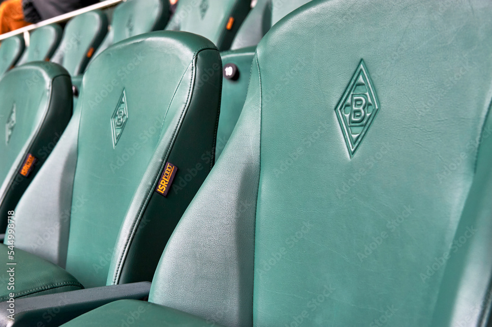 Seats at the VIP tribune at Borussia-Park - the official playground of ...