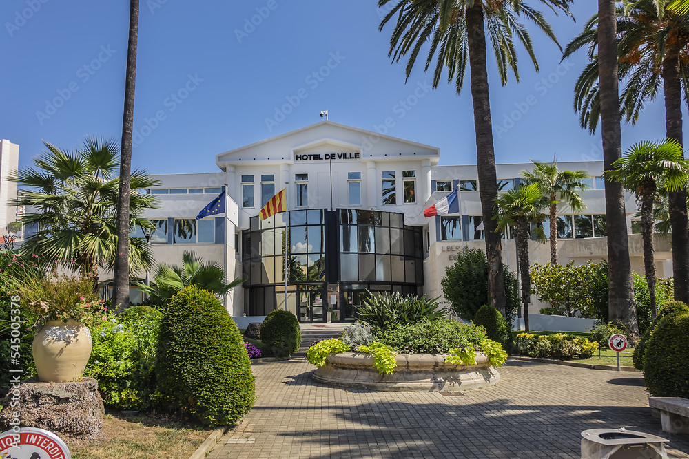 Vallauris street view. Situated on French Riviera, Vallauris combines ...
